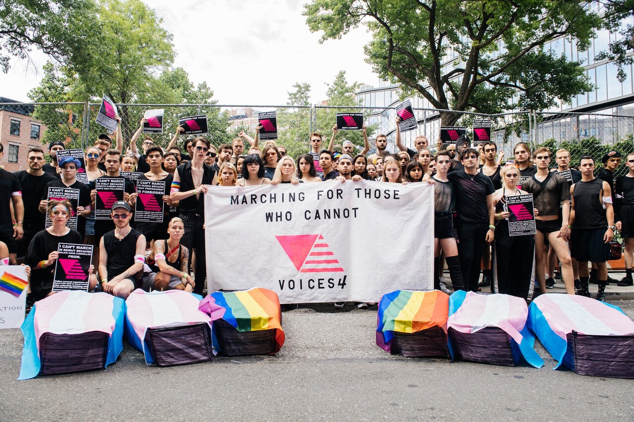Protesters march at NYC Pride for the queer lives taken by violence | Dazed