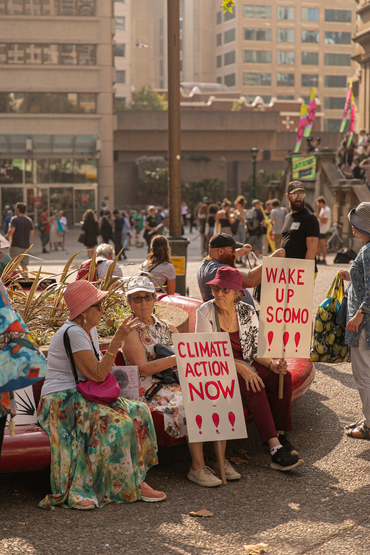 As bushfires rage across Australia, protesters direct anger at ...