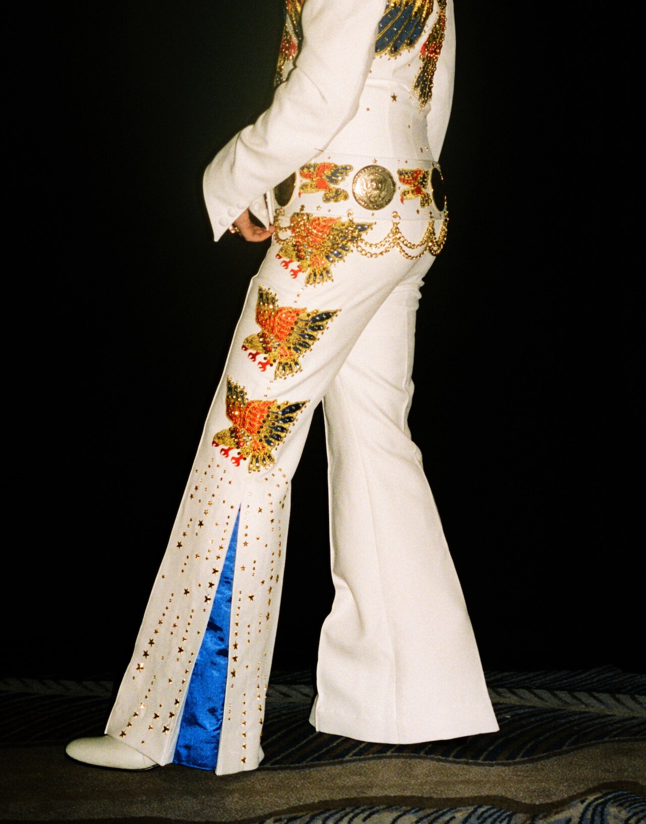 Spending the day documenting Elvis impersonators from around the world ...
