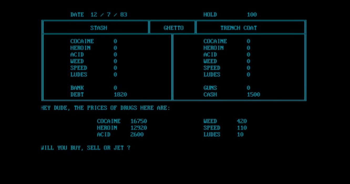 Drug Wars: the MS-DOS Grand Theft Auto | Dazed
