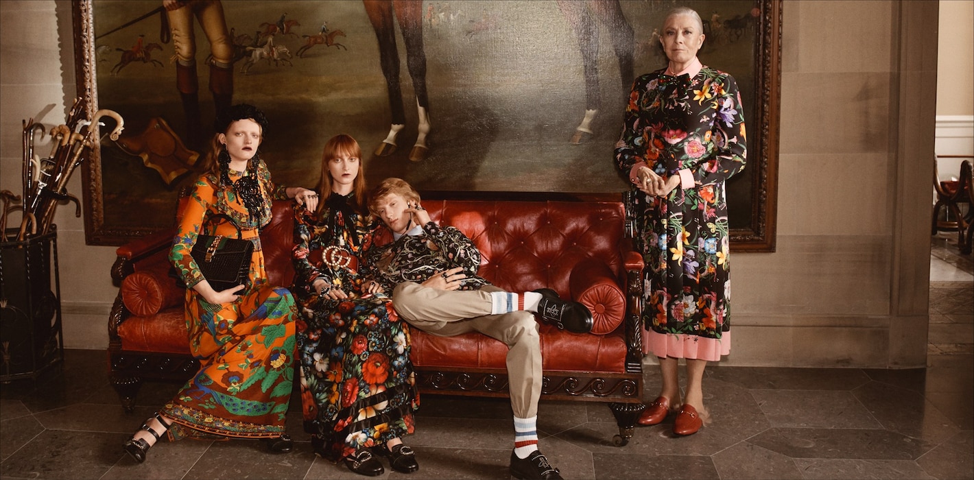 Shooting Gucci in the English countryside | Dazed