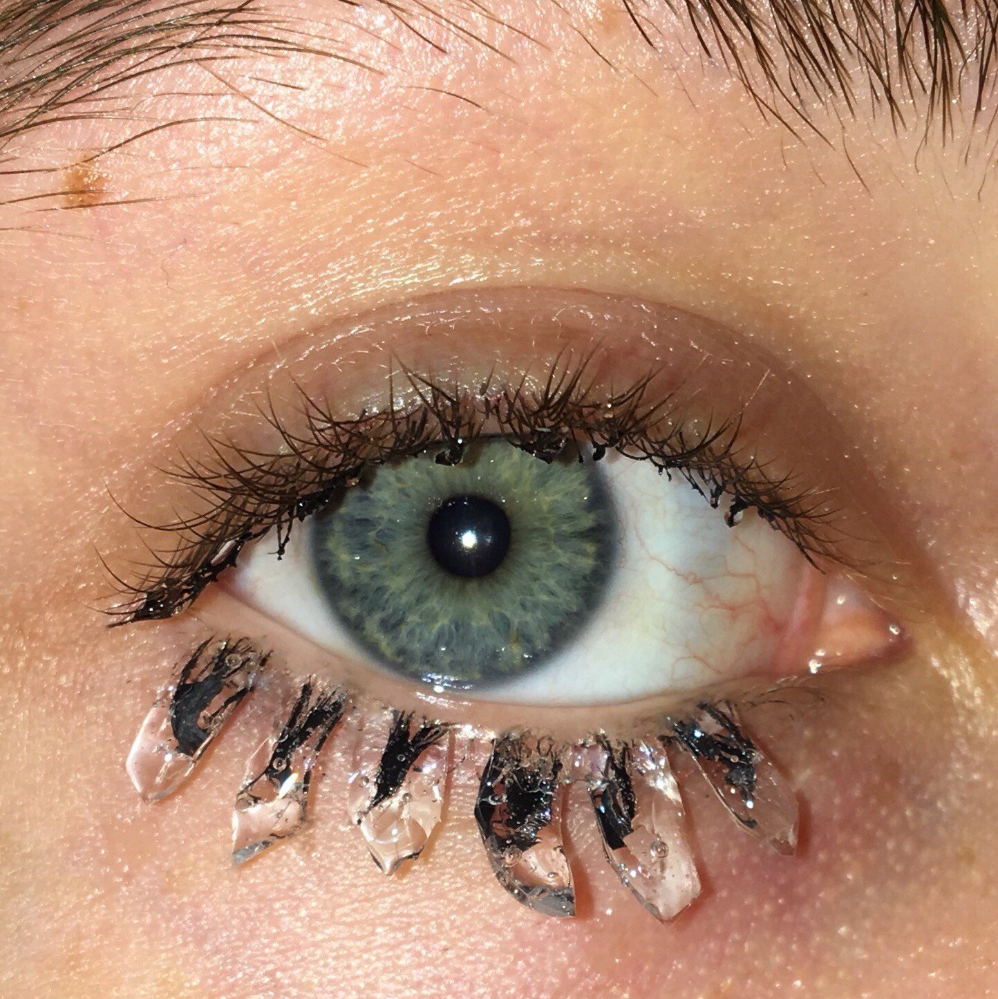 How to create strange eye make-up with everyday objects | Dazed