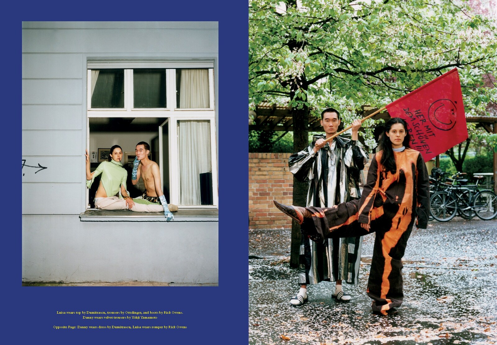 Joyce NG & Benjamin Barron on the new issue of ALL-IN | Dazed