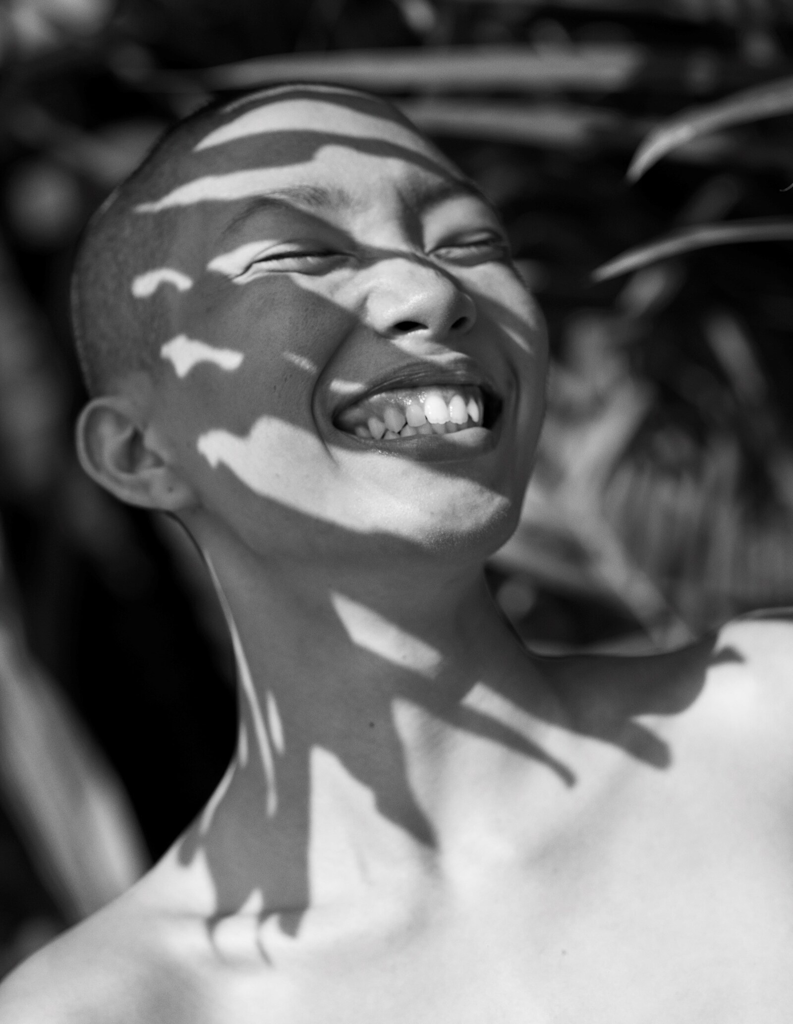 Model Hayati Azis's shaved head defies local Indonesian beauty ...