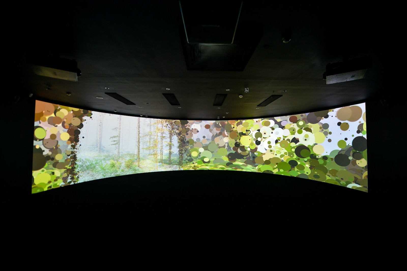 This moving-image exhibition explores nature, the human psyche ...