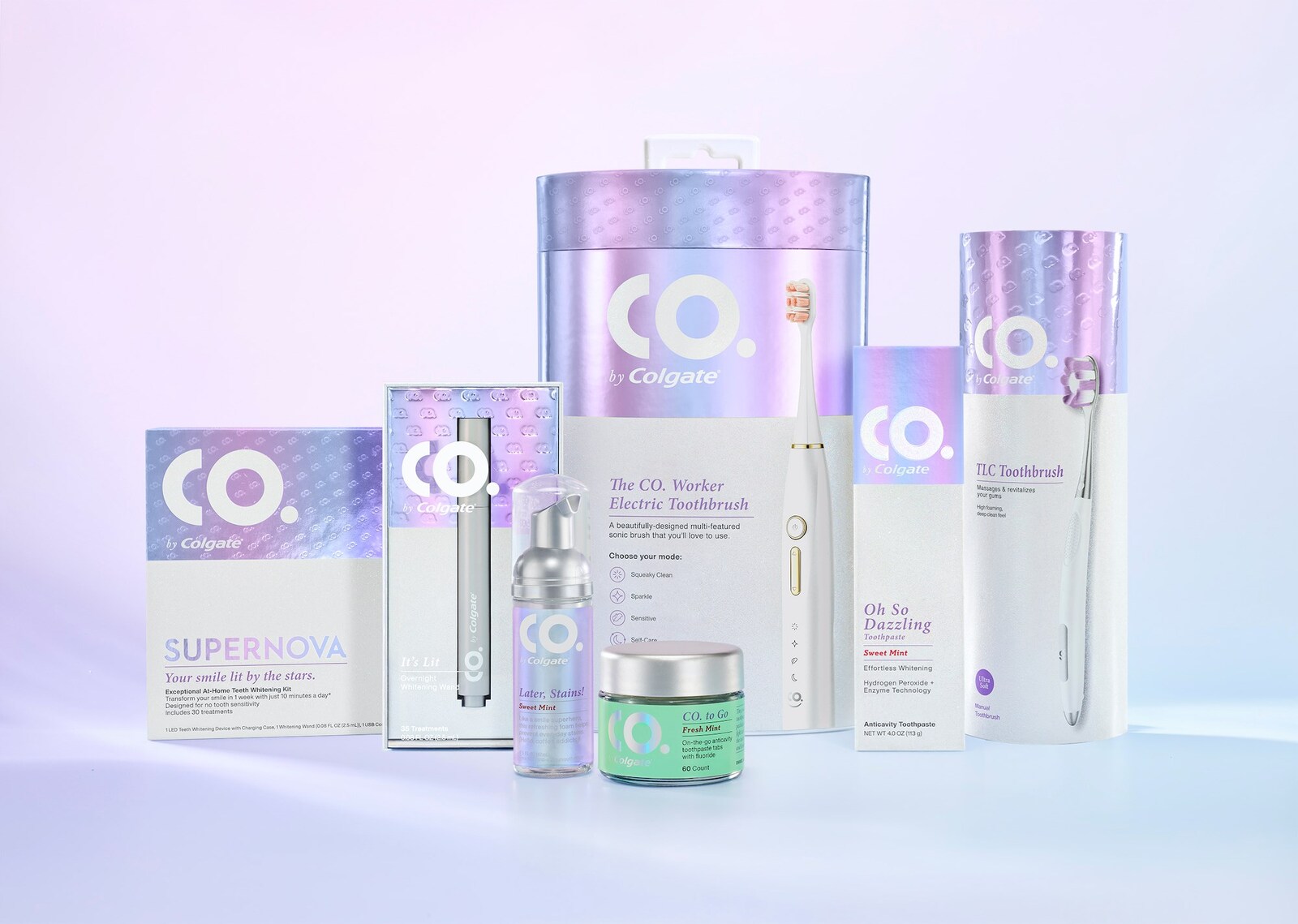 Colgate is a cool mom with iridescent new toothpaste line for Gen Z | Dazed