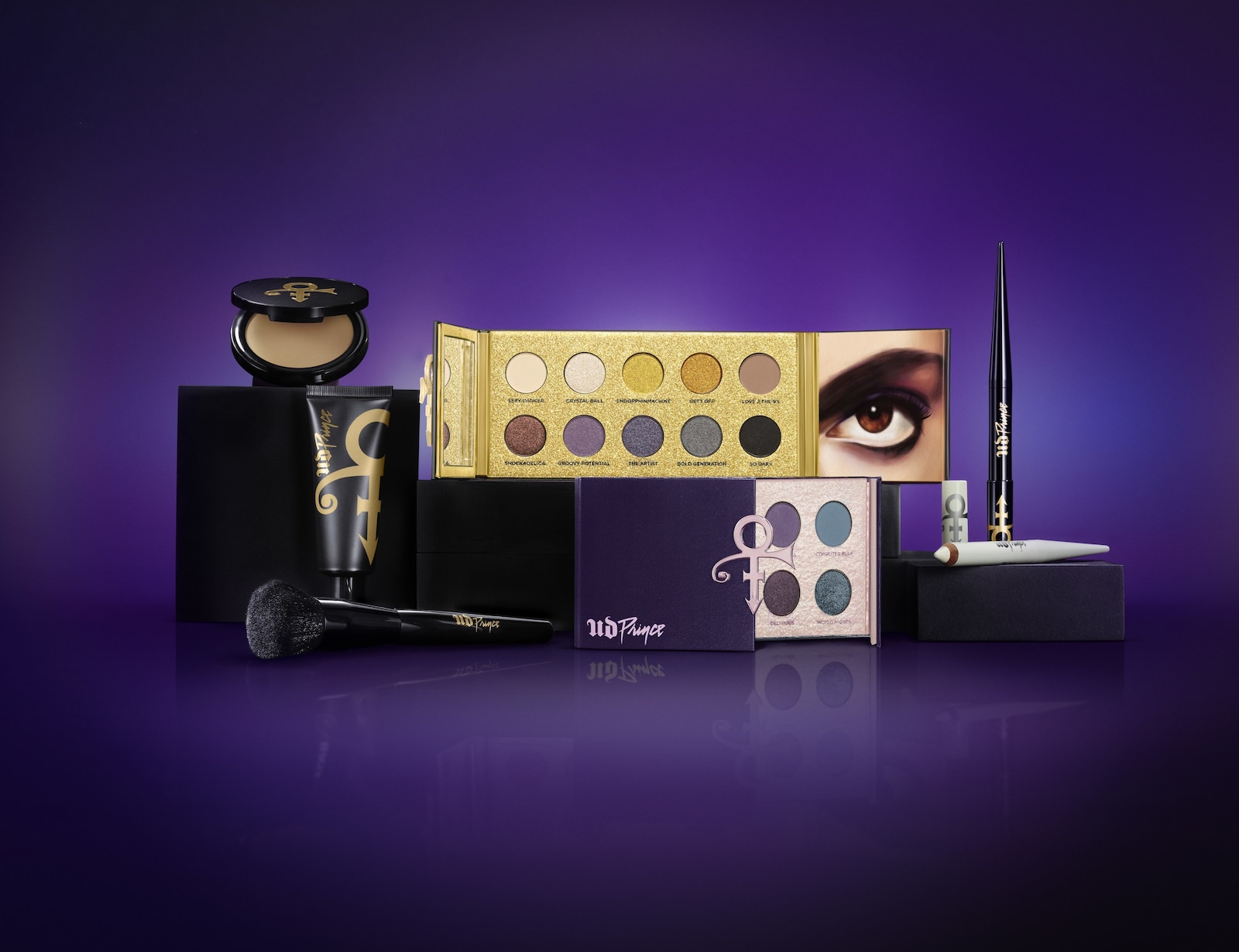 Get a first look at the new Urban Decay x Prince make-up collection | Dazed