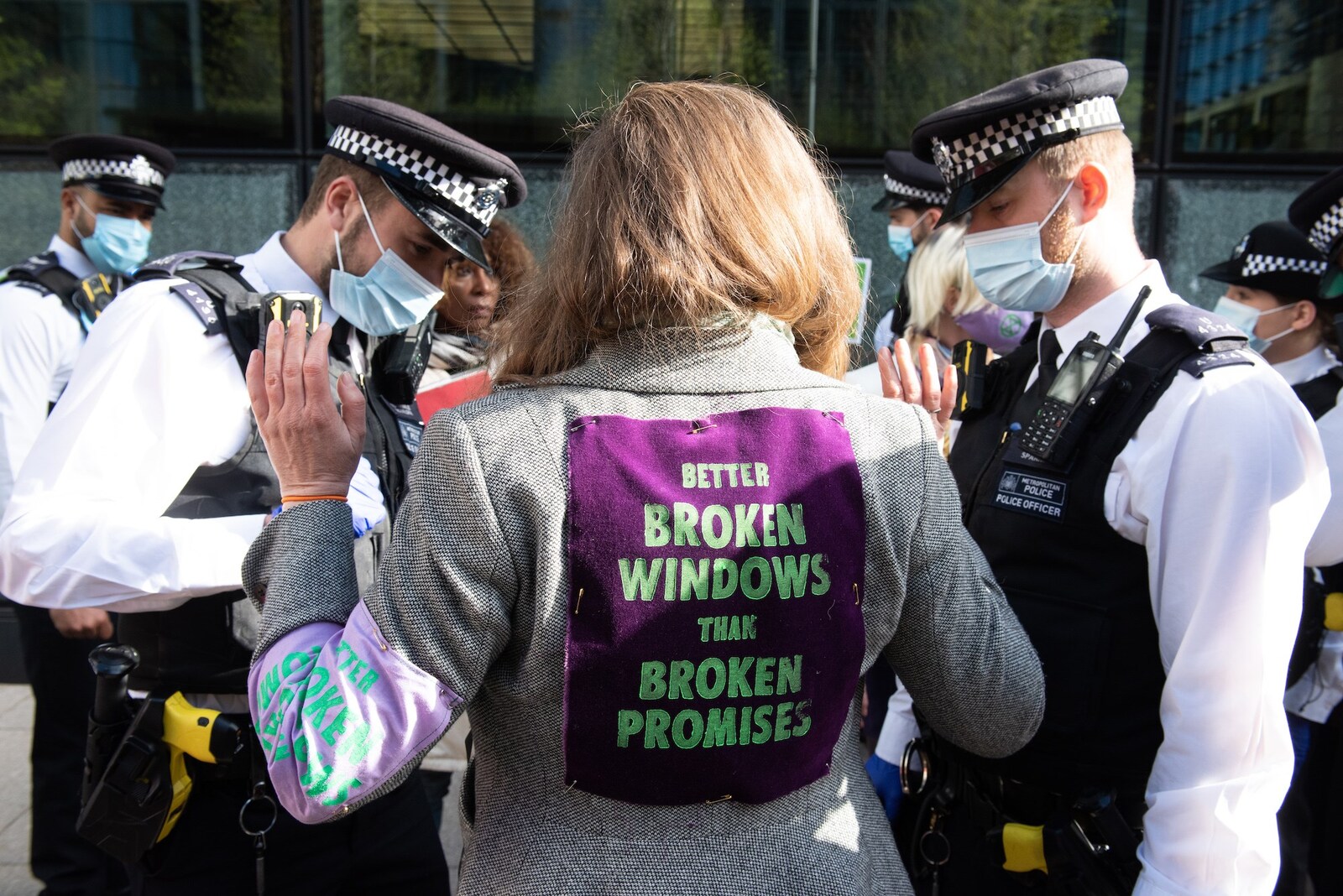 Extinction Rebellion co-founder Clare Farrell on smashing up HSBC bank ...