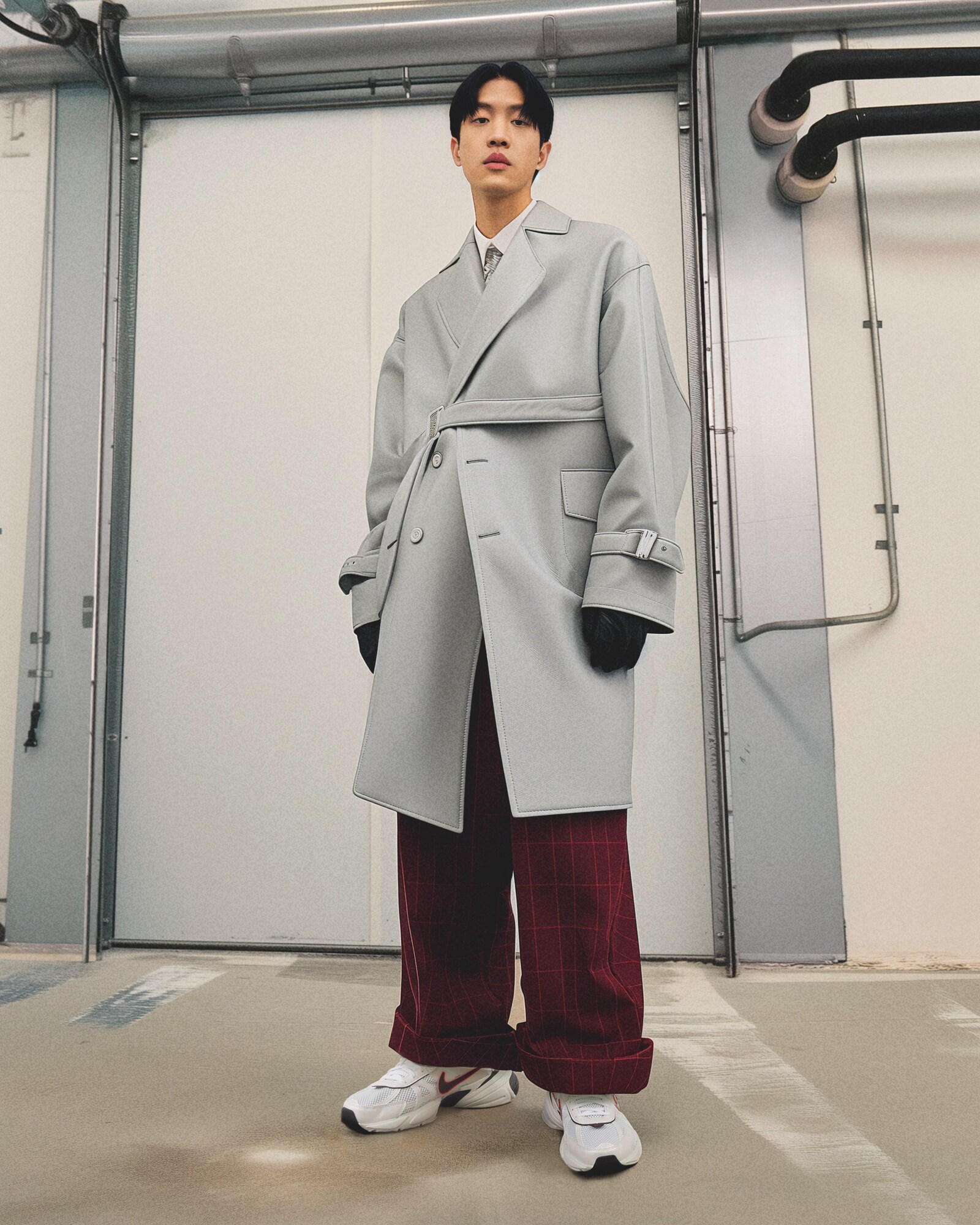 Berlin-based creative Theresa Grs on styling her Nike V2K Zalando shoot ...