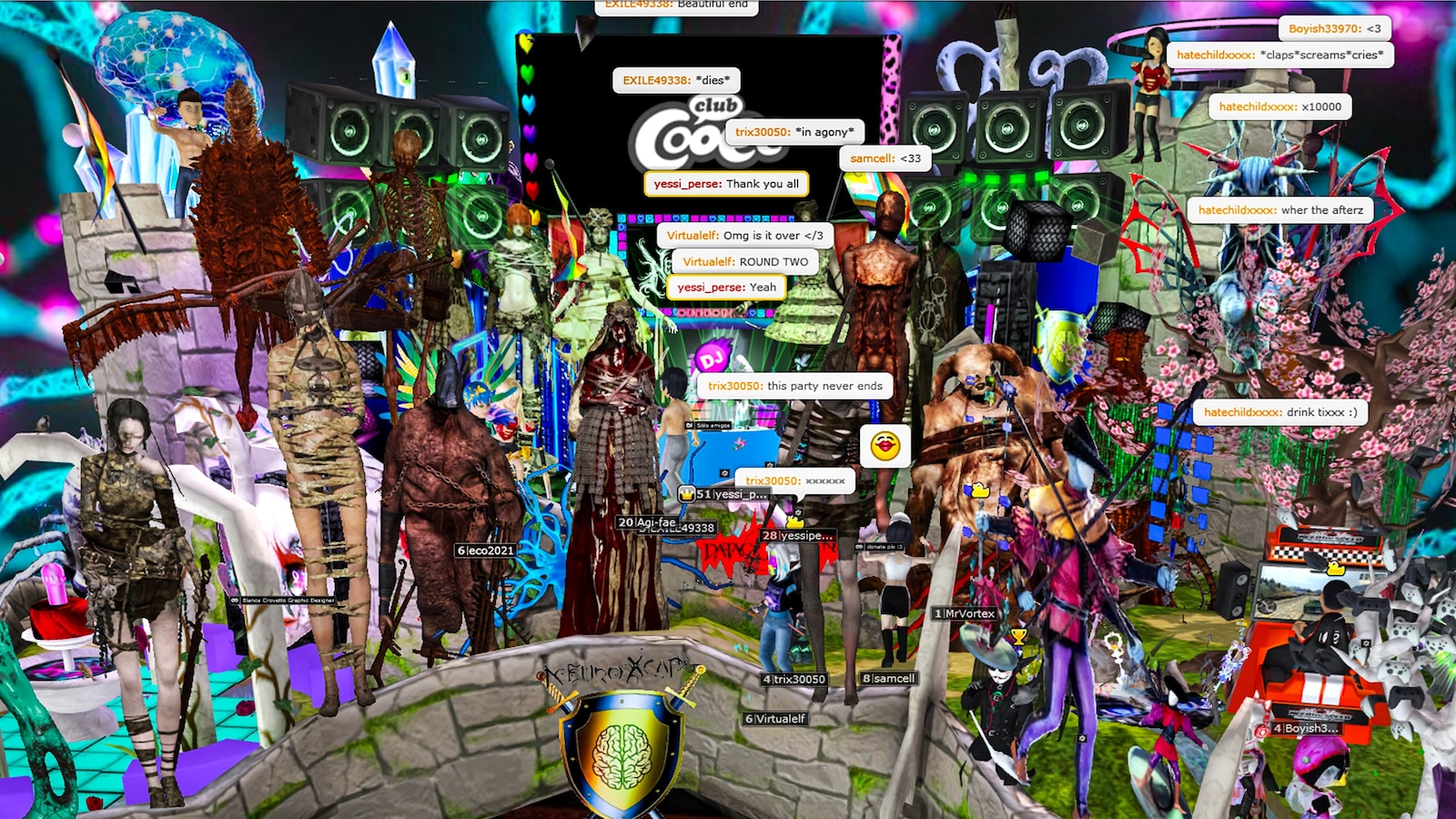 Inside Neurodungeon’s interdimensional, retina-scorching virtual rave ...