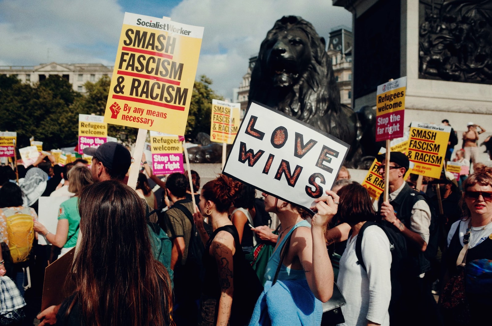 ‘Smash fascism’: Portraits from London’s anti-racism march | Dazed