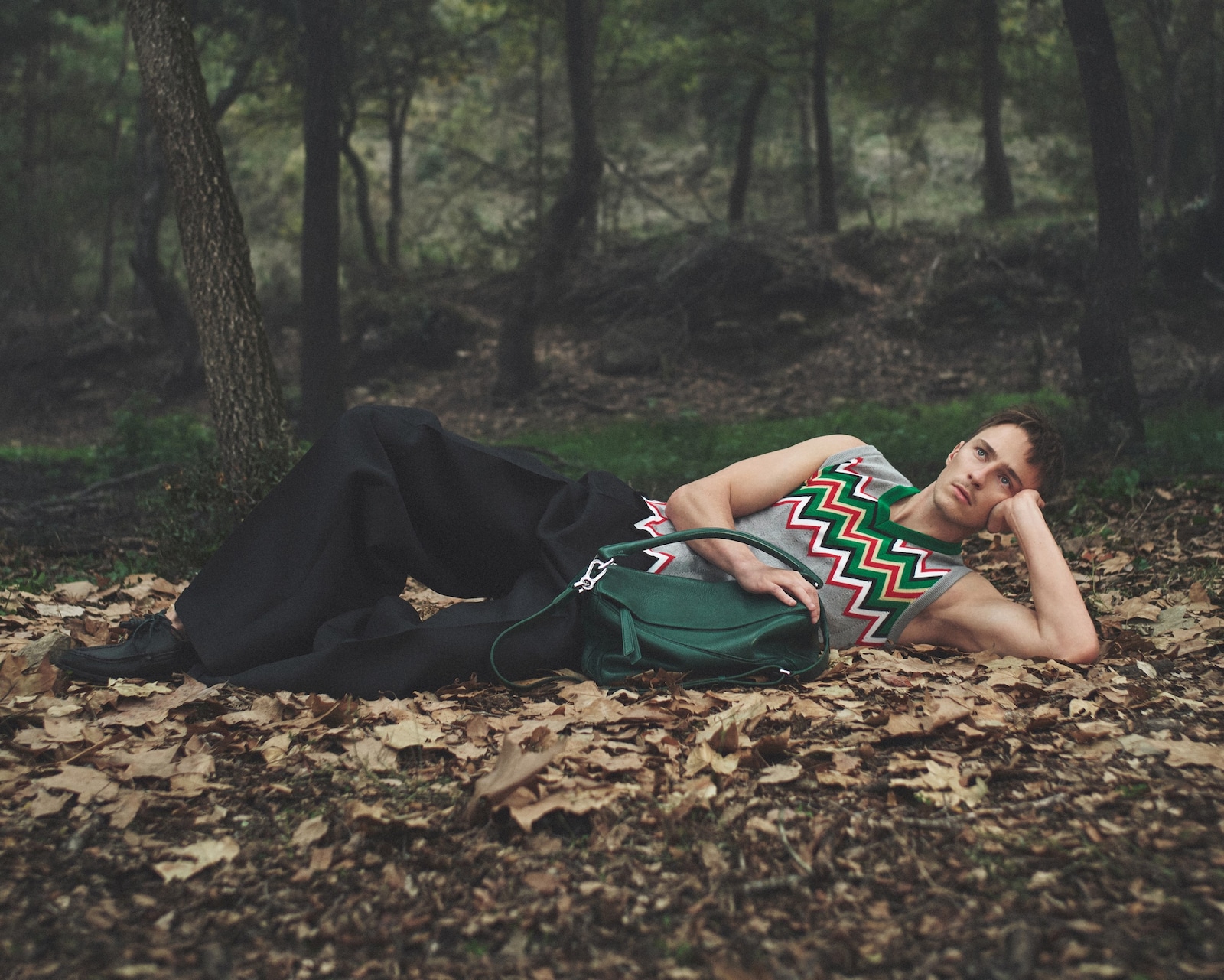 Got wood? Drew Starkey branches out in Loewe’s latest campaign | Dazed