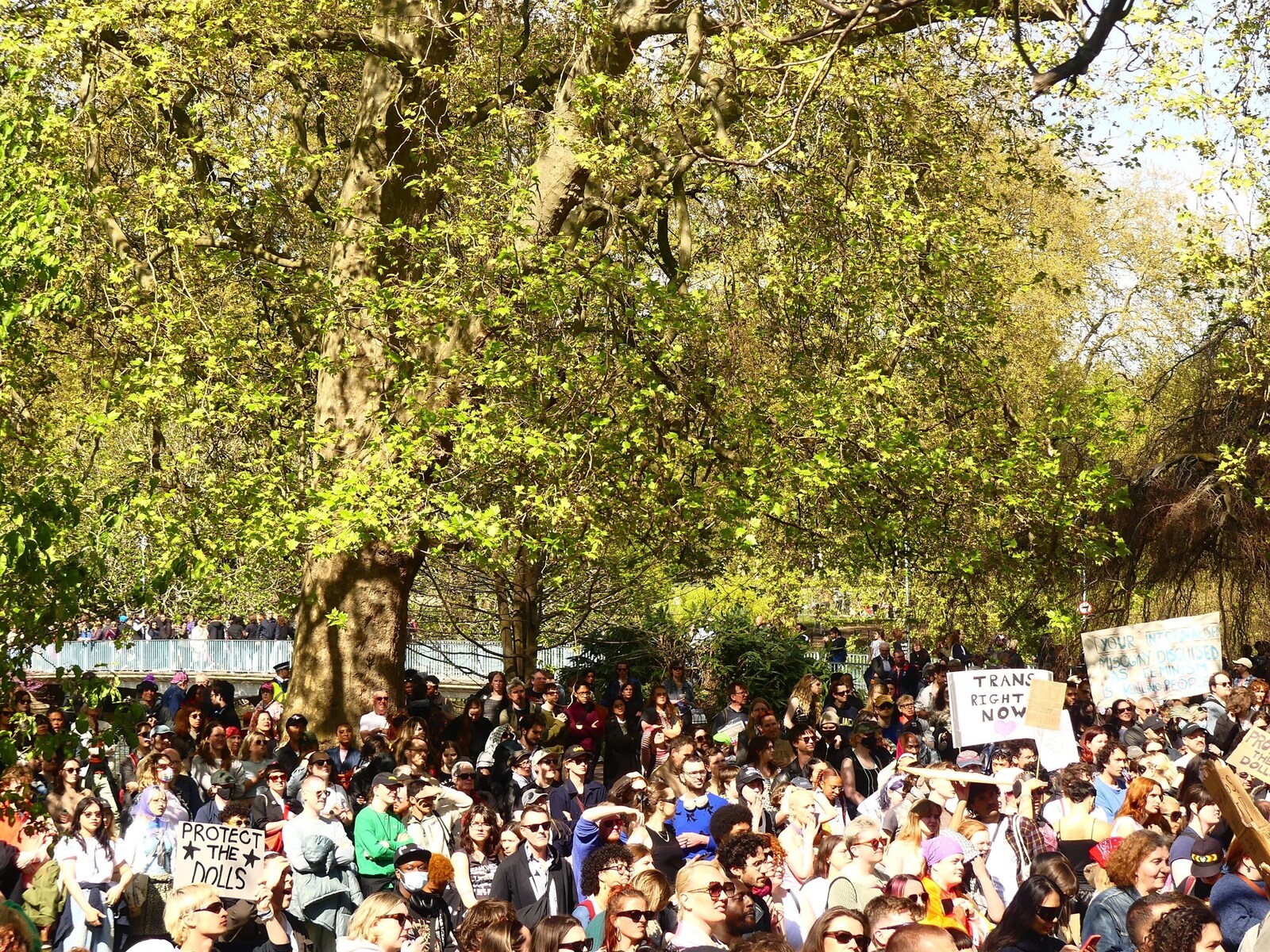 Trans protest, London, 2025 | Dazed