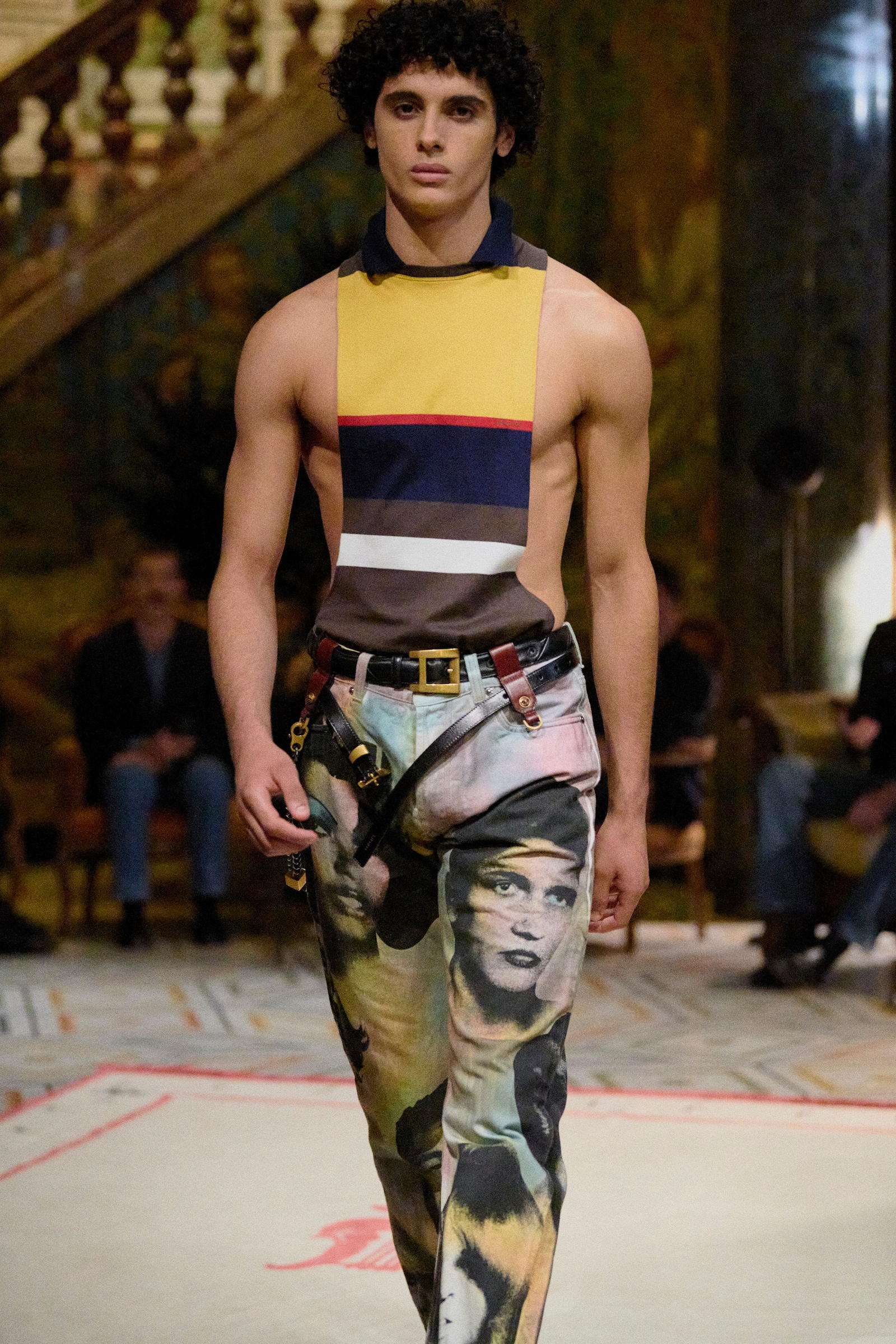 What went down: Dario Vitale’s big debut put the sexy in Versace ...