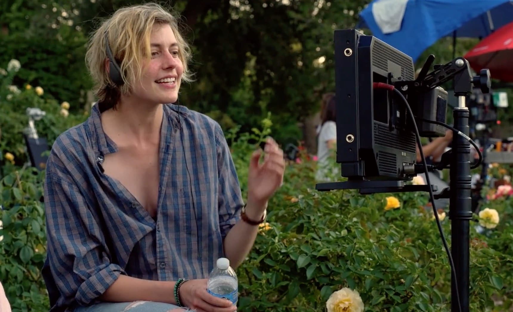 Watch this very nice video of Greta Gerwig directing Lady Bird | Dazed