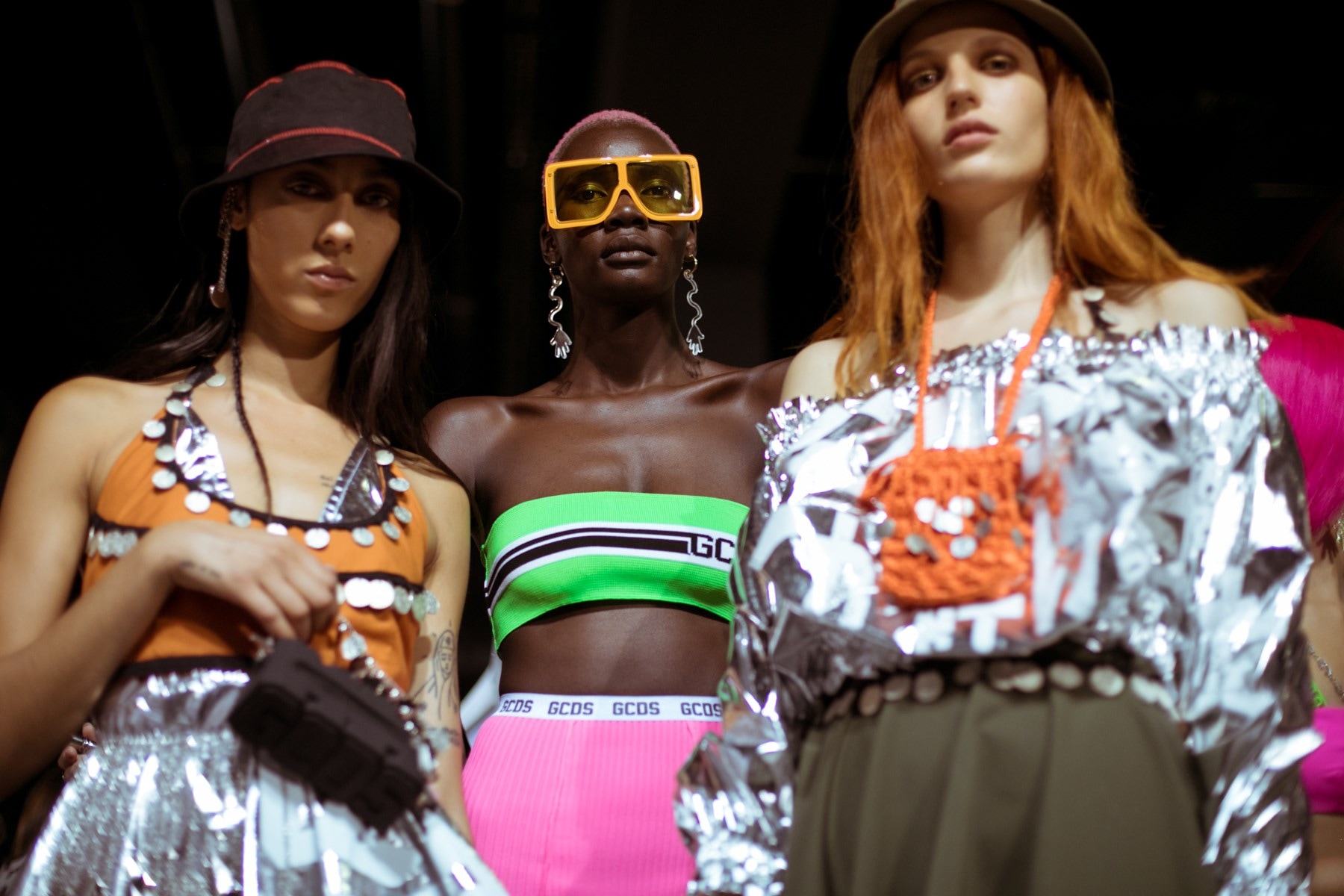 Triple-breasted models just hit the runway in Milan Womenswear | Dazed