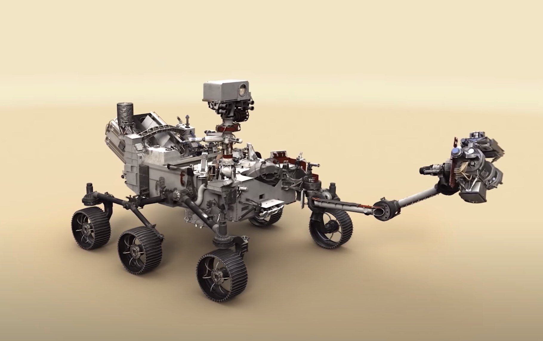 New Mars Rover Alien