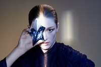 BTS of Hunter Schafer for Mugler Angel Elixir | Dazed