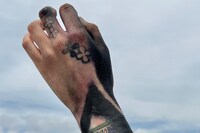 Blast over tattoos | Dazed