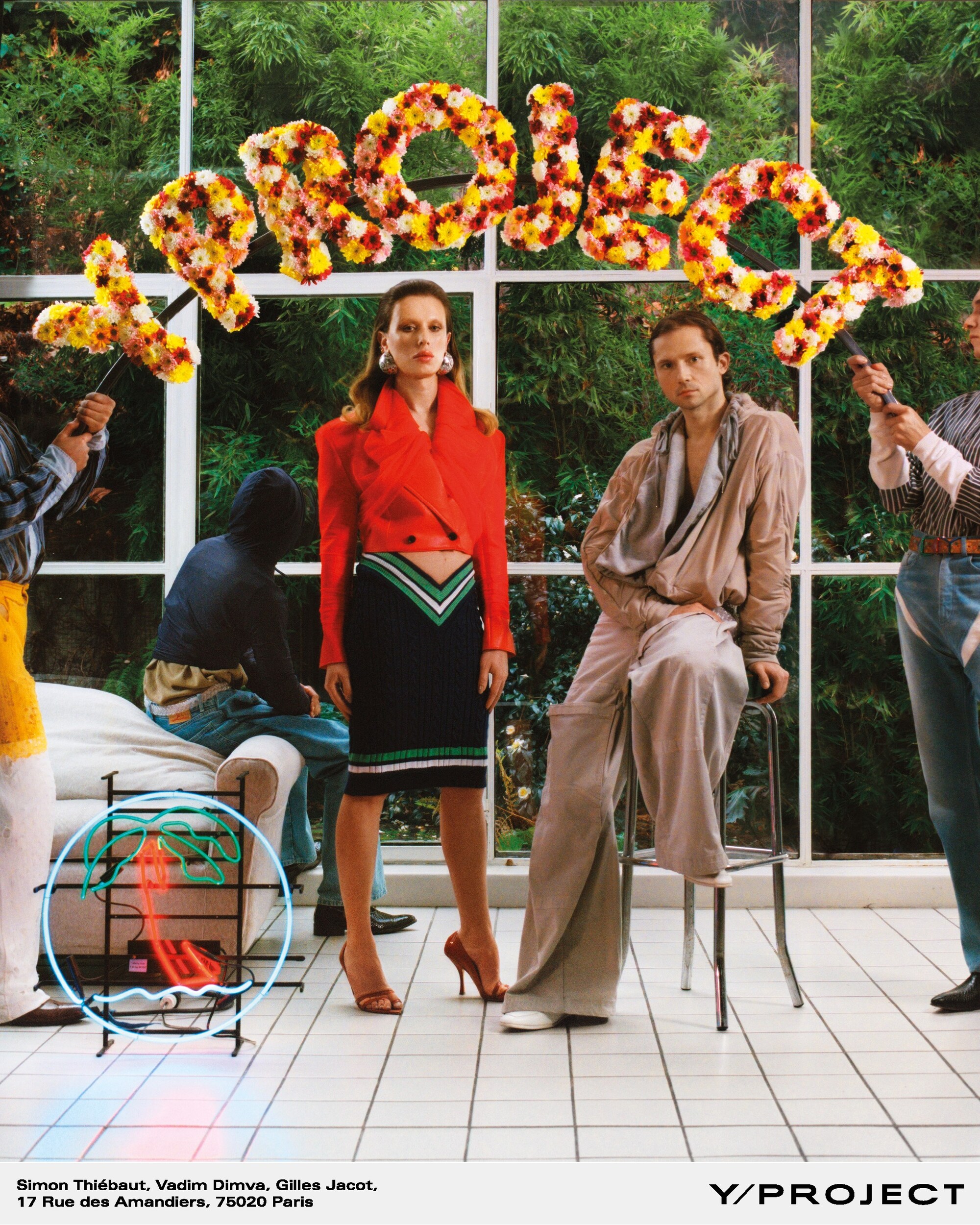 A rogue lizard steals the show in Y/Project’s new campaign | Dazed