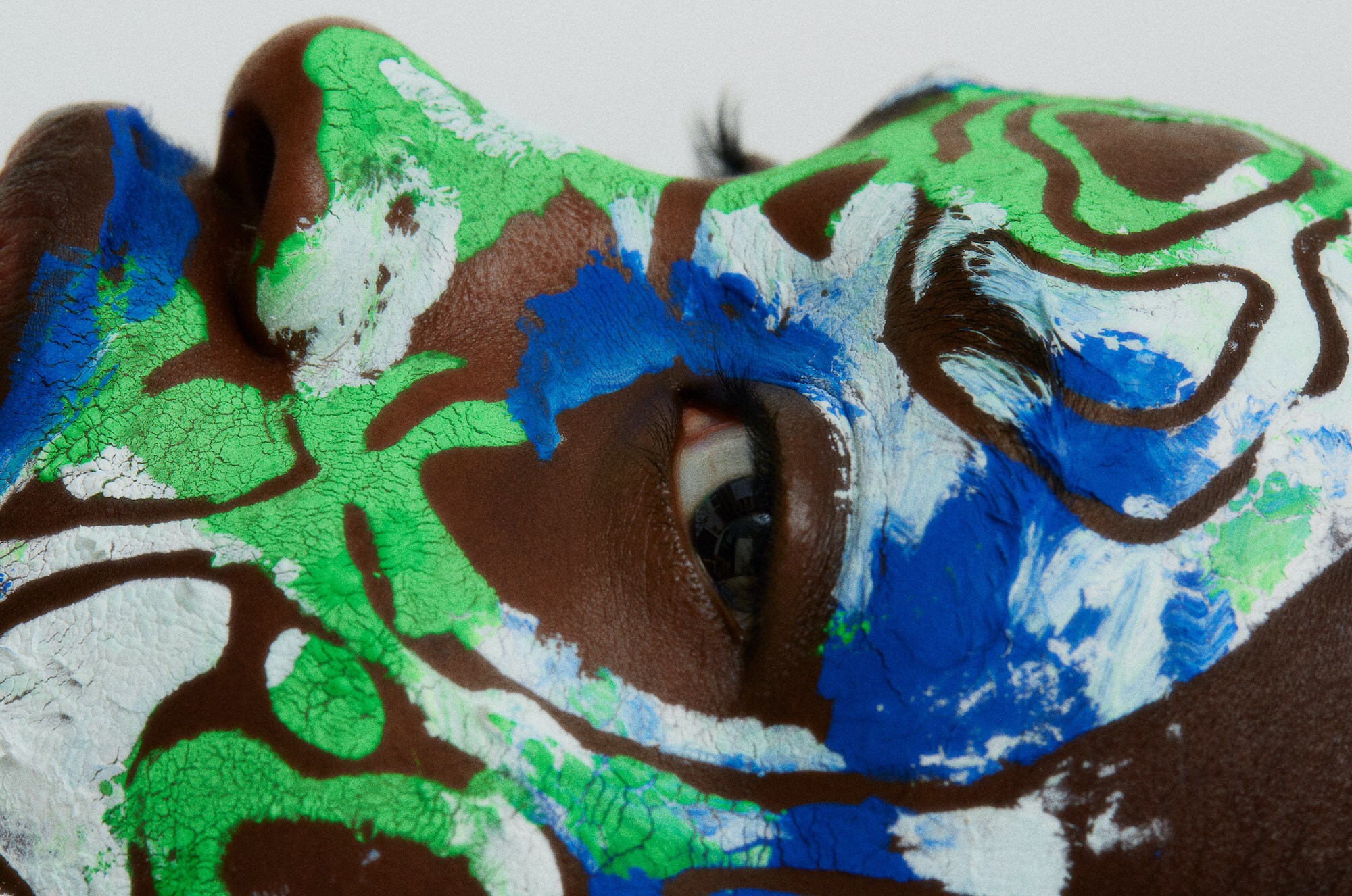 Mapping out the world across your face | Dazed