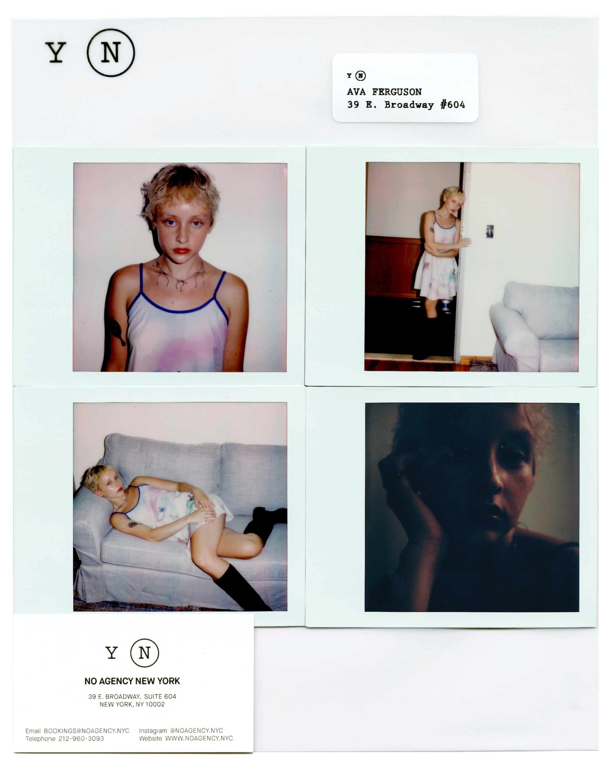 No Agency is bringing back the OG supermodel Polaroids of the 90s ...
