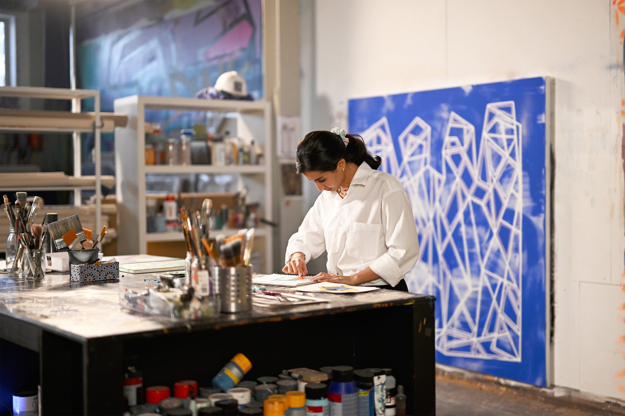 Meet artist Nujood Al-Otaibi: Driven by Change’s first artist in ...