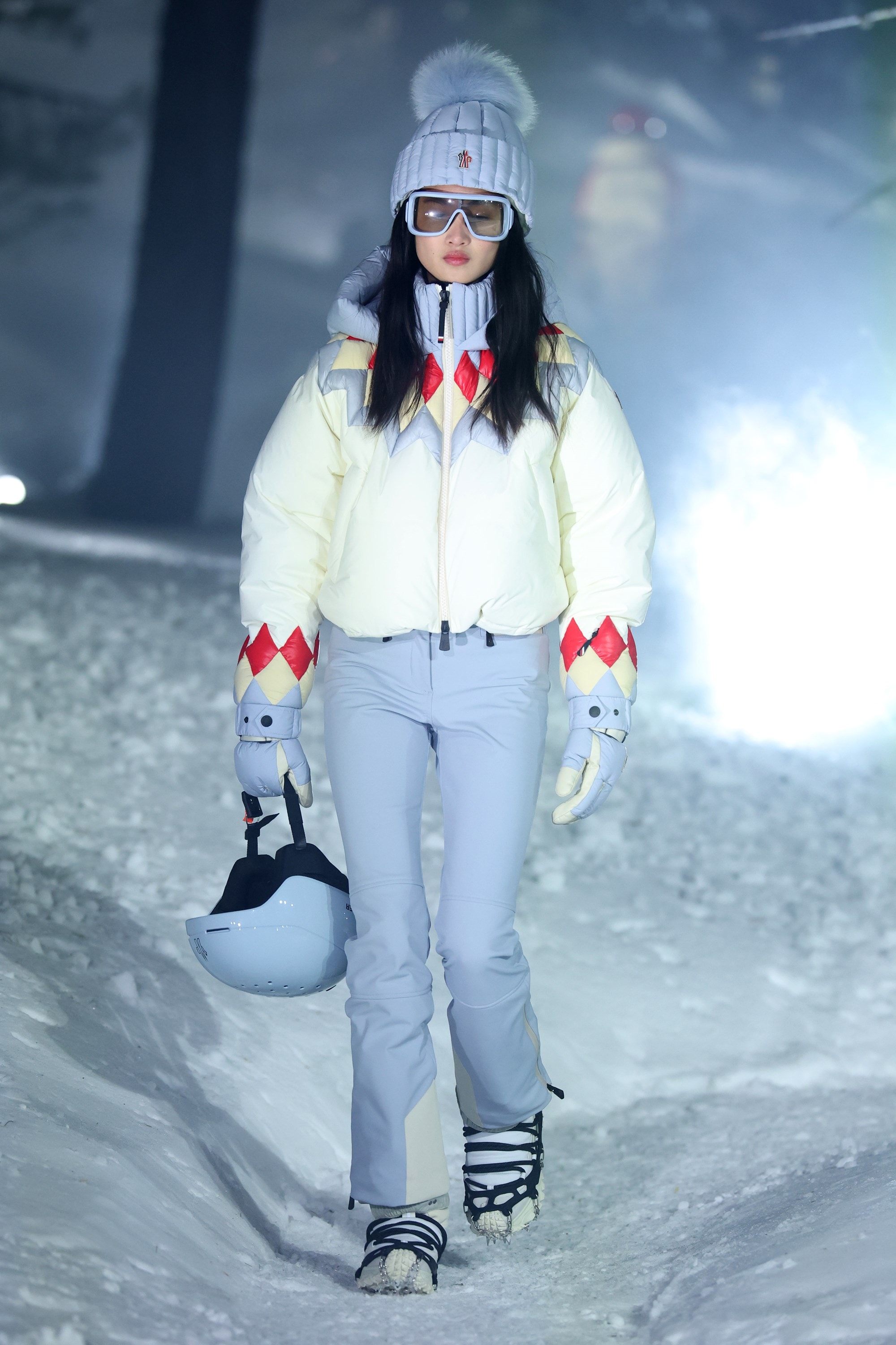 Supermodels on the slopes: Moncler took us skiing for AW24 | Dazed