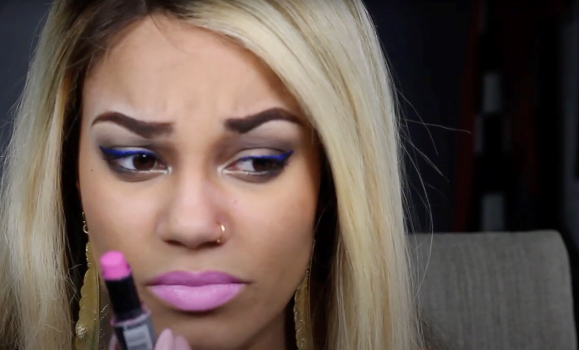 NYFW signals the cursed return of Y2K frosty pink lips | Dazed