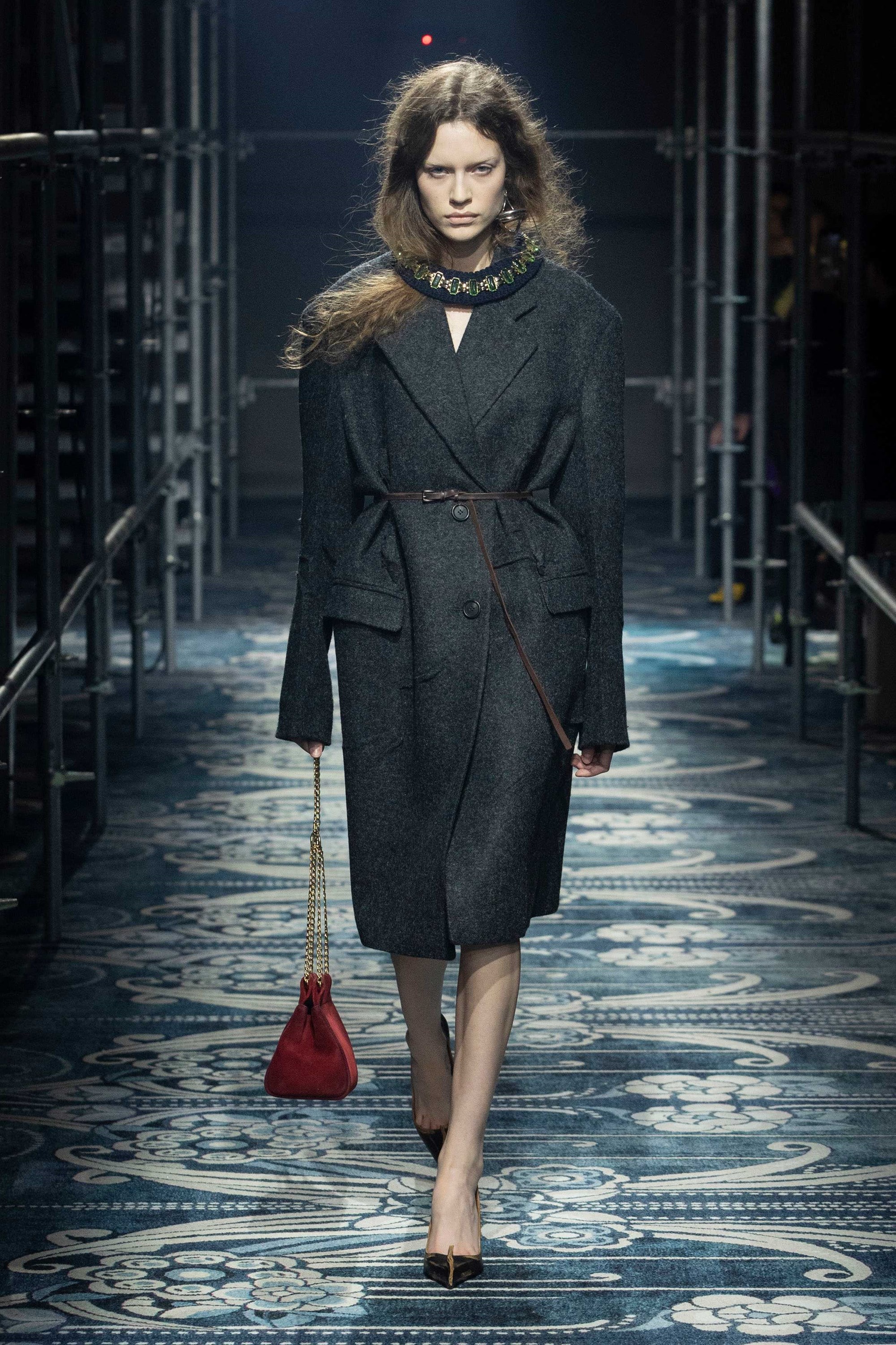 Ooh baby, Prada likes its glamour raw Womenswear | Dazed