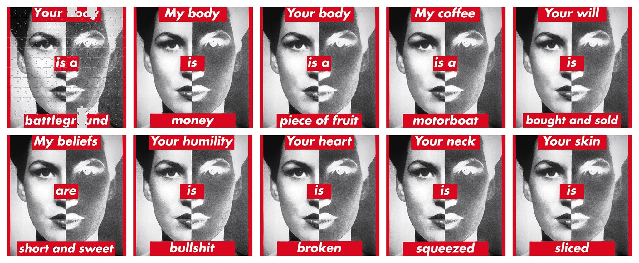Barbara Kruger: ‘Never be shocked. Shock is a failure of imagination ...