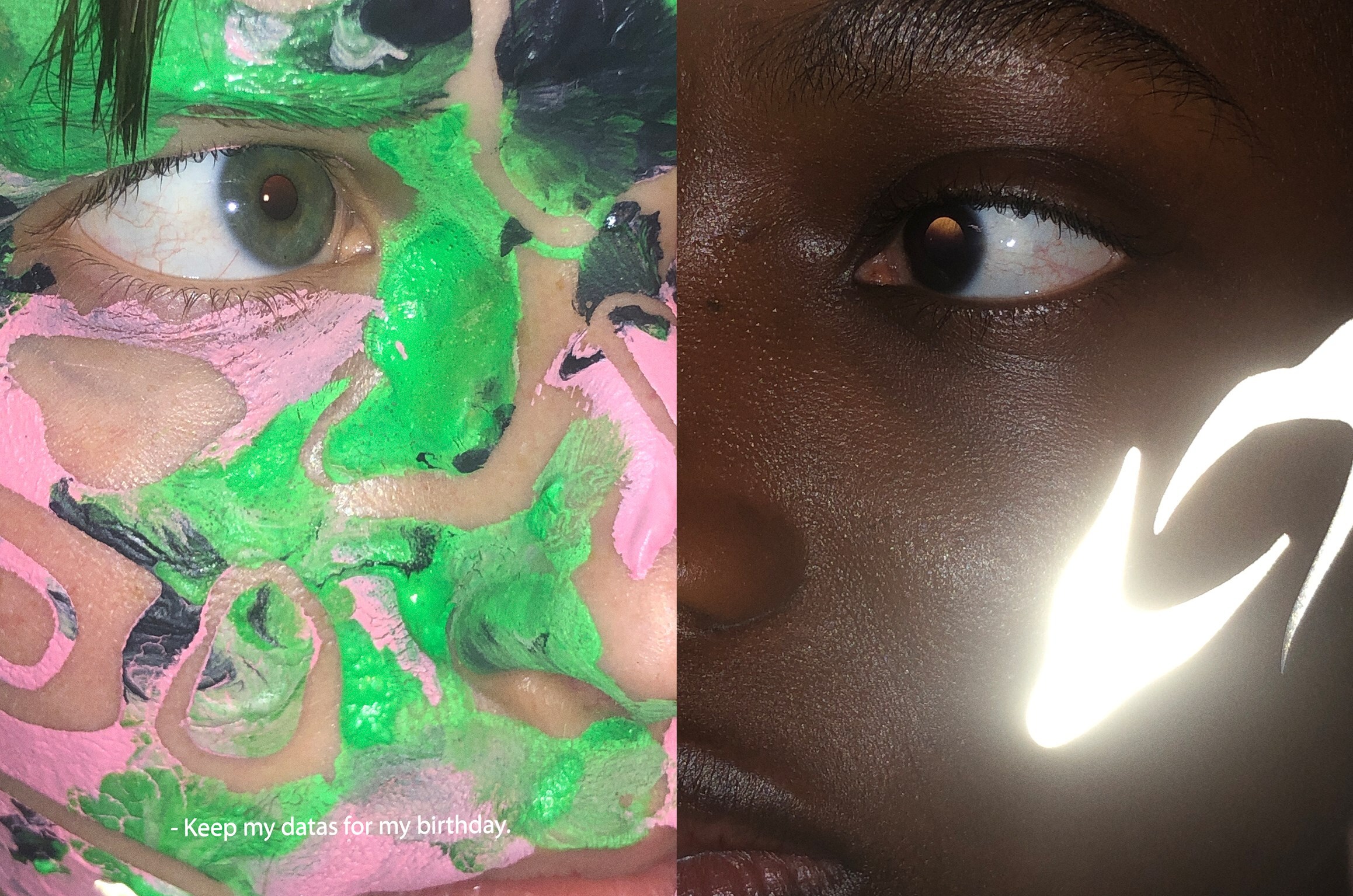 Mapping out the world across your face | Dazed