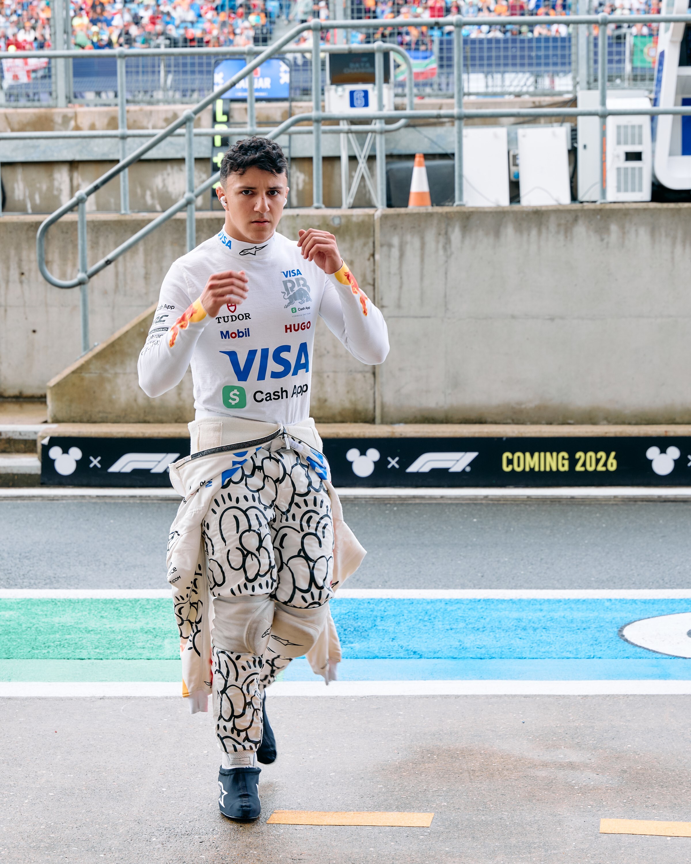 Behind the scenes of VCARB’s race day at the British Grand Prix | Dazed