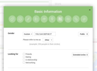 Google+ introduces ‘infinite’ gender options | Dazed
