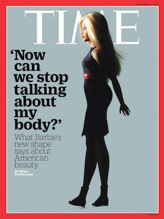 Body-positive Barbie lands the cover of TIME magazine | Dazed