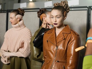 Backstage at the AW20 Fendi fashion show | Dazed