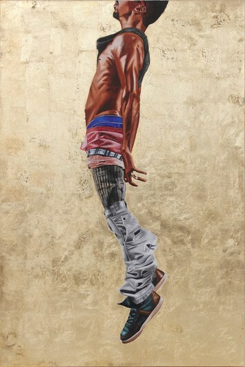 How this artist’s powerful paintings challenge stereotypes of black men ...