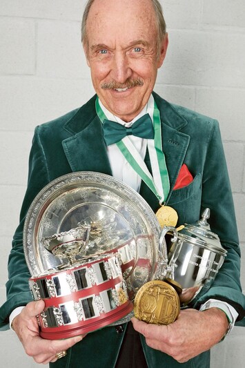 Stan Smith signed fans’ Stan Smiths while wearing Stan Smiths | Dazed