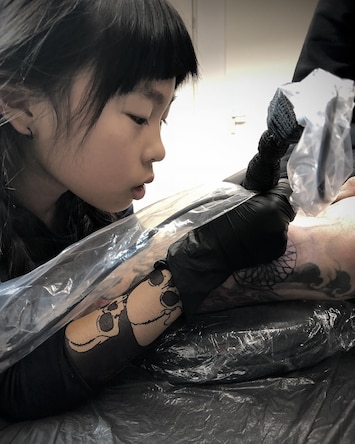 Meet Noko, Japan’s 10-year-old tattoo artist | Dazed