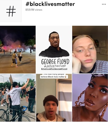 TikTok says issues with Black Lives Matter hashtags were due to a bug ...