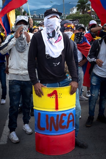 La Primera Línea: young protesters rage against Colombia’s brutal ...