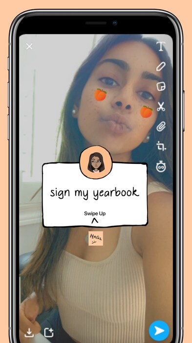 This app lets high school students sign virtual yearbooks via Snapchat ...
