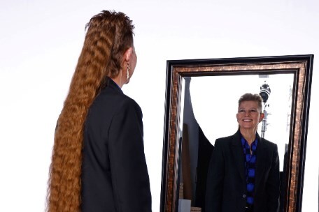 Tami Manis and her mullet | Dazed