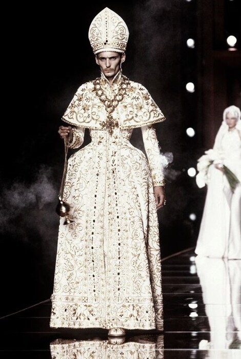 Let’s get spiritual! Five times religion inspired the runway | Dazed