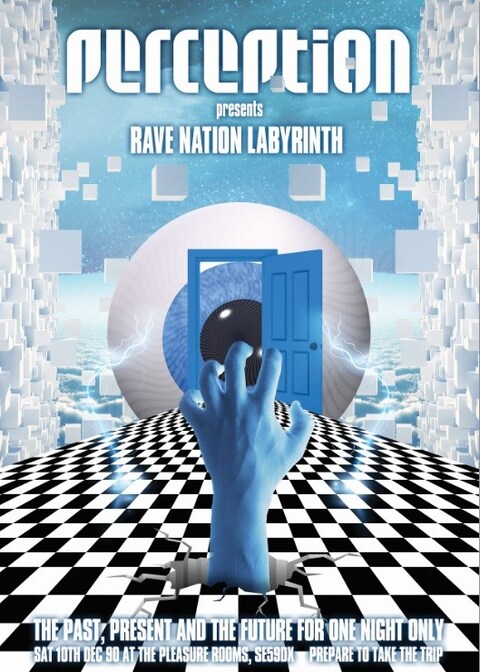 90s rave posters from the new generation | Dazed