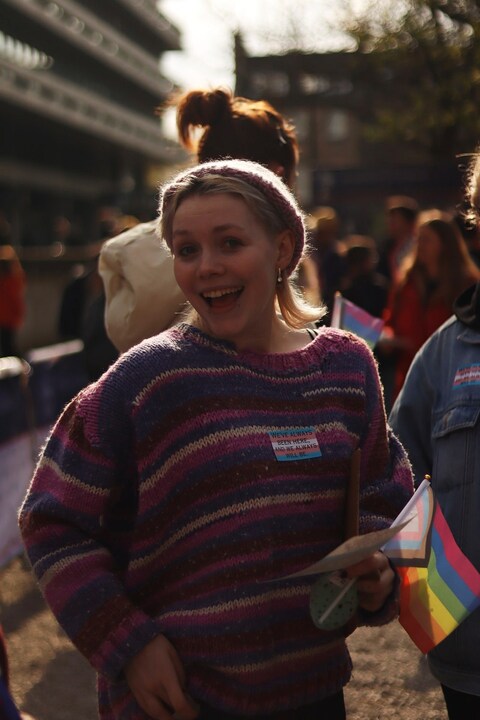 Edinburgh trans protest | Dazed