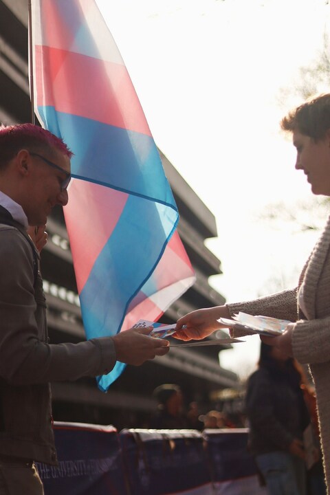 Edinburgh trans protest | Dazed