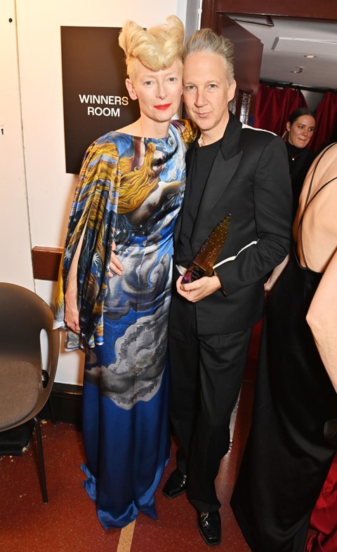 Dazed co-founder Jefferson Hack is honoured at the 2022 Fashion Awards ... Dazed co-founder Jefferson Hack is honoured at the 2022 Fashion Awards ...