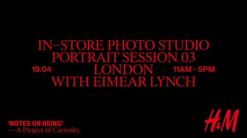 London: Come get your portrait taken by Irish photographer Eimear Lynch ...