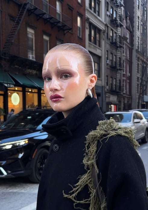 I turned into a porcelain doll with Pat McGrath’s new ‘glass skin’ mask | Dazed